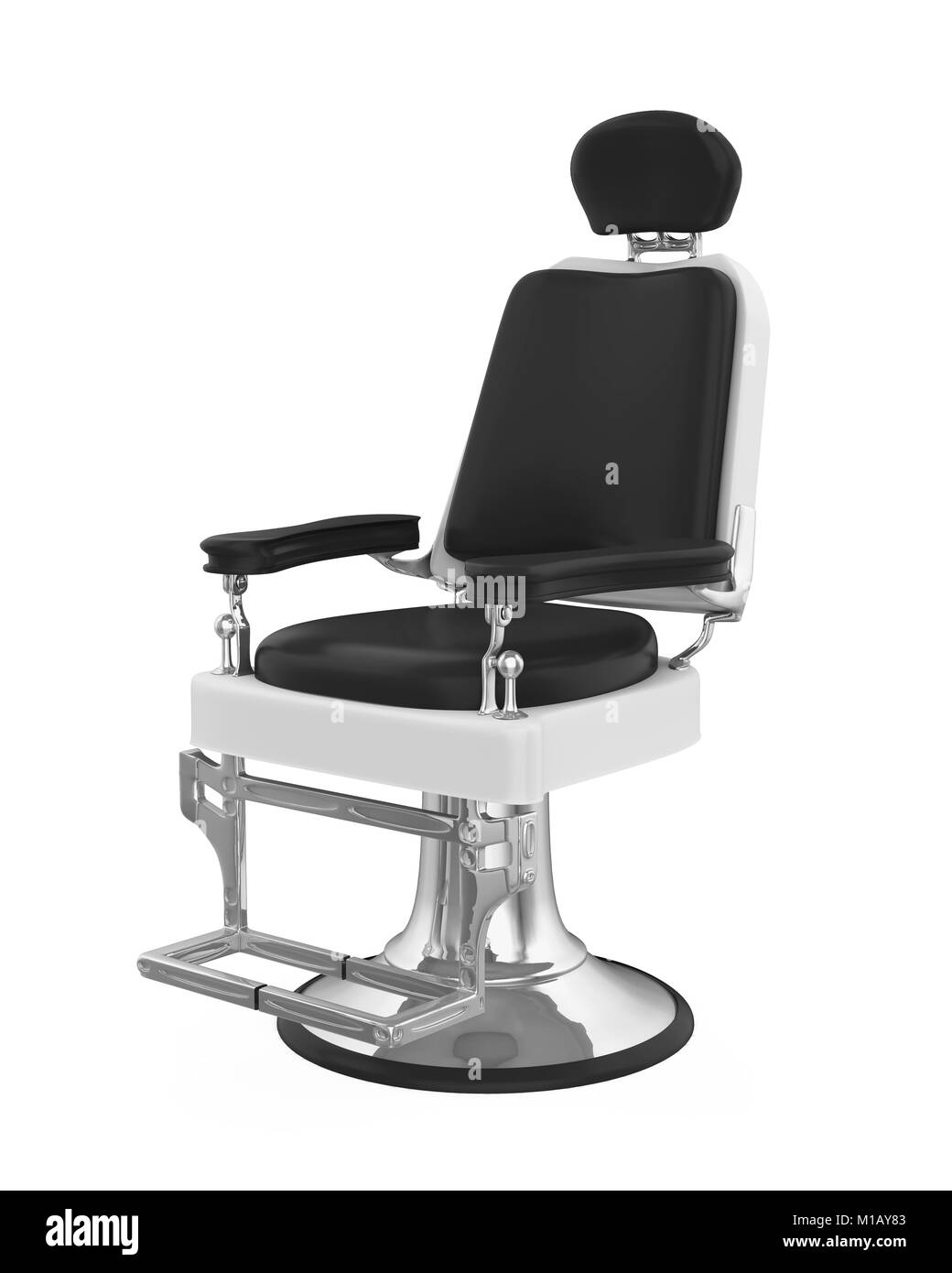 Barber Chair Isolated Stock Photo - Alamy