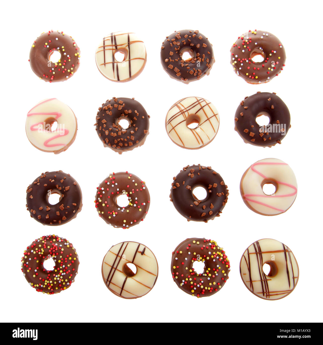 Overhead view many different Cut Out Stock Images & Pictures - Alamy