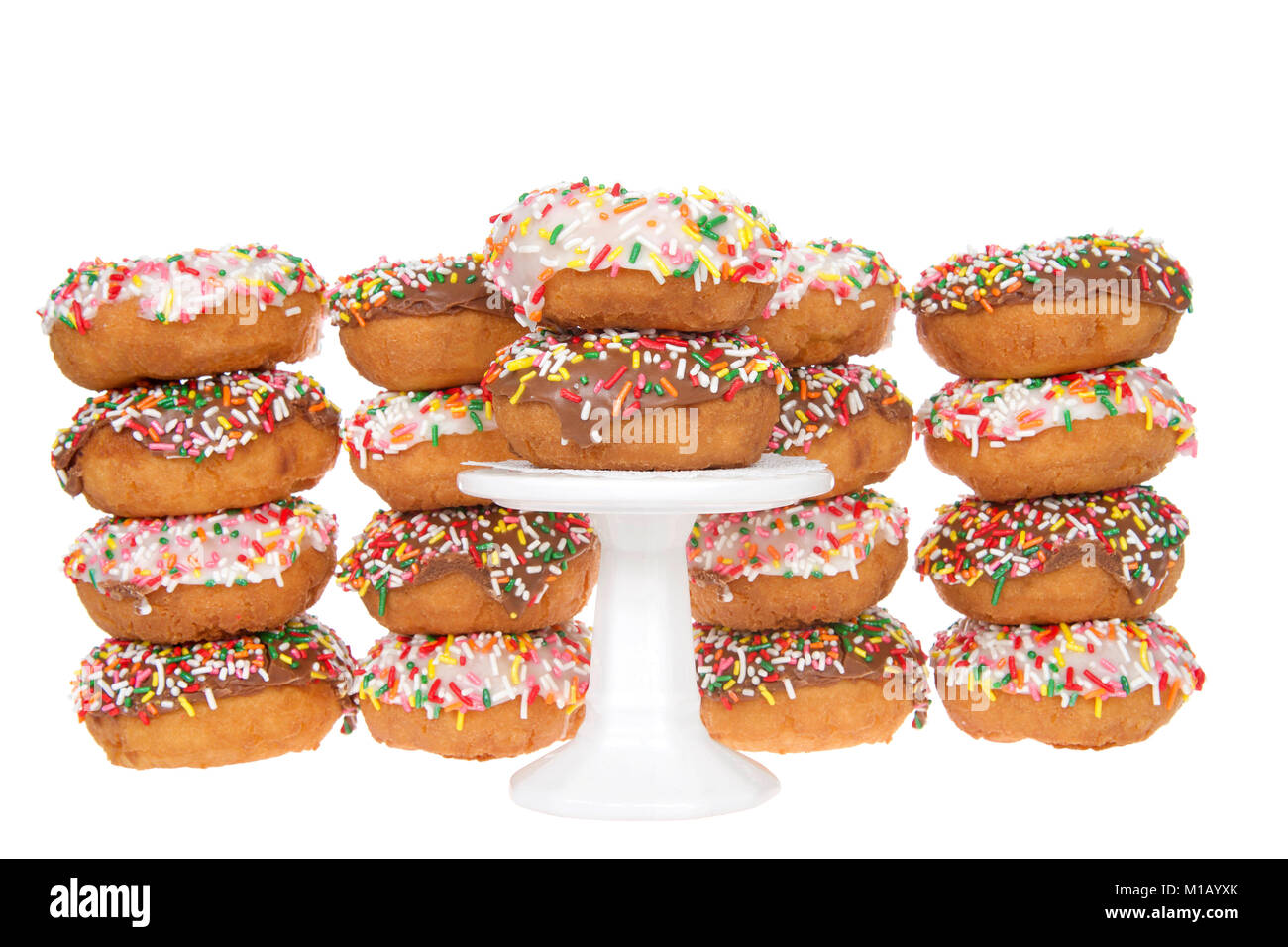 American donuts icon Cut Out Stock Images & Pictures - Alamy