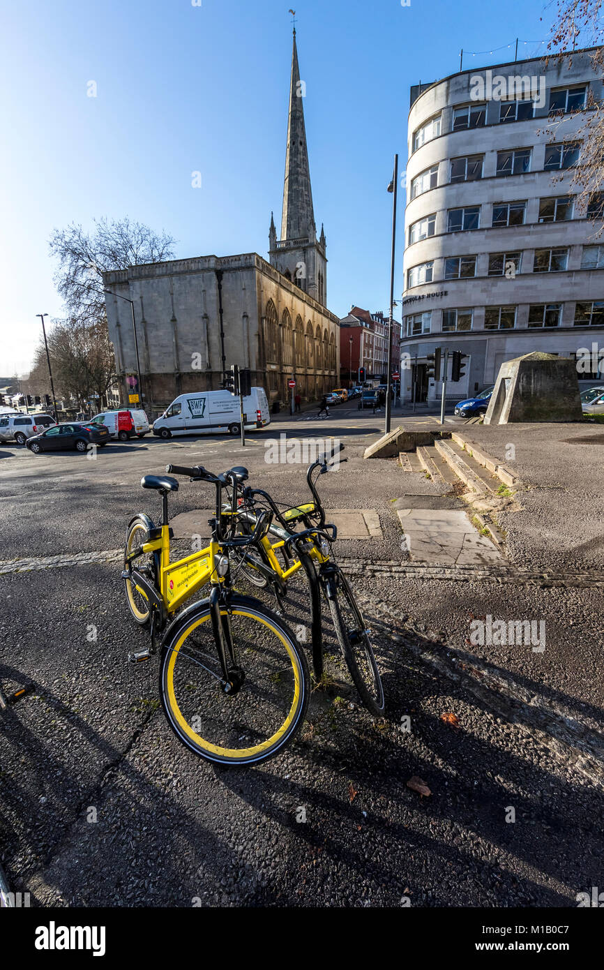 Cycle City Bristol, UK Stock Photo - Alamy