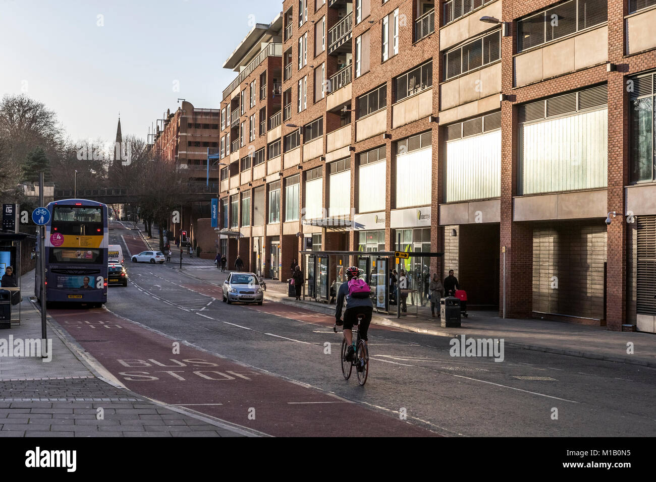Bristol UK: Eclipse apartments part of the Harvey Nicols building Stock ...