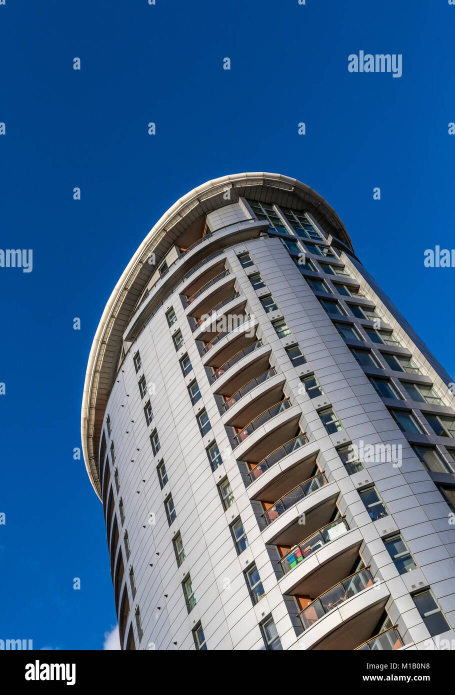 Bristol UK: Eclipse apartments part of the Harvey Nicols building Stock ...