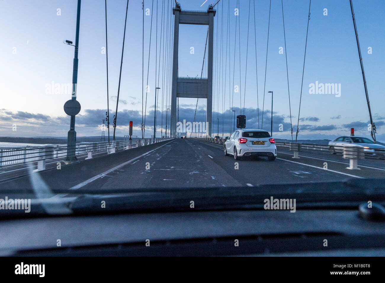 First severn crossing toll hi-res stock photography and images - Alamy
