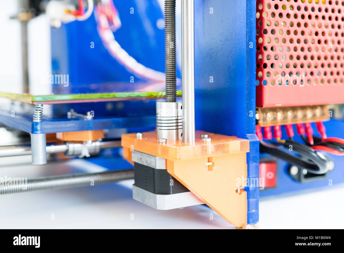 homemade 3D printer to print plastic prototypes Stock Photo - Alamy