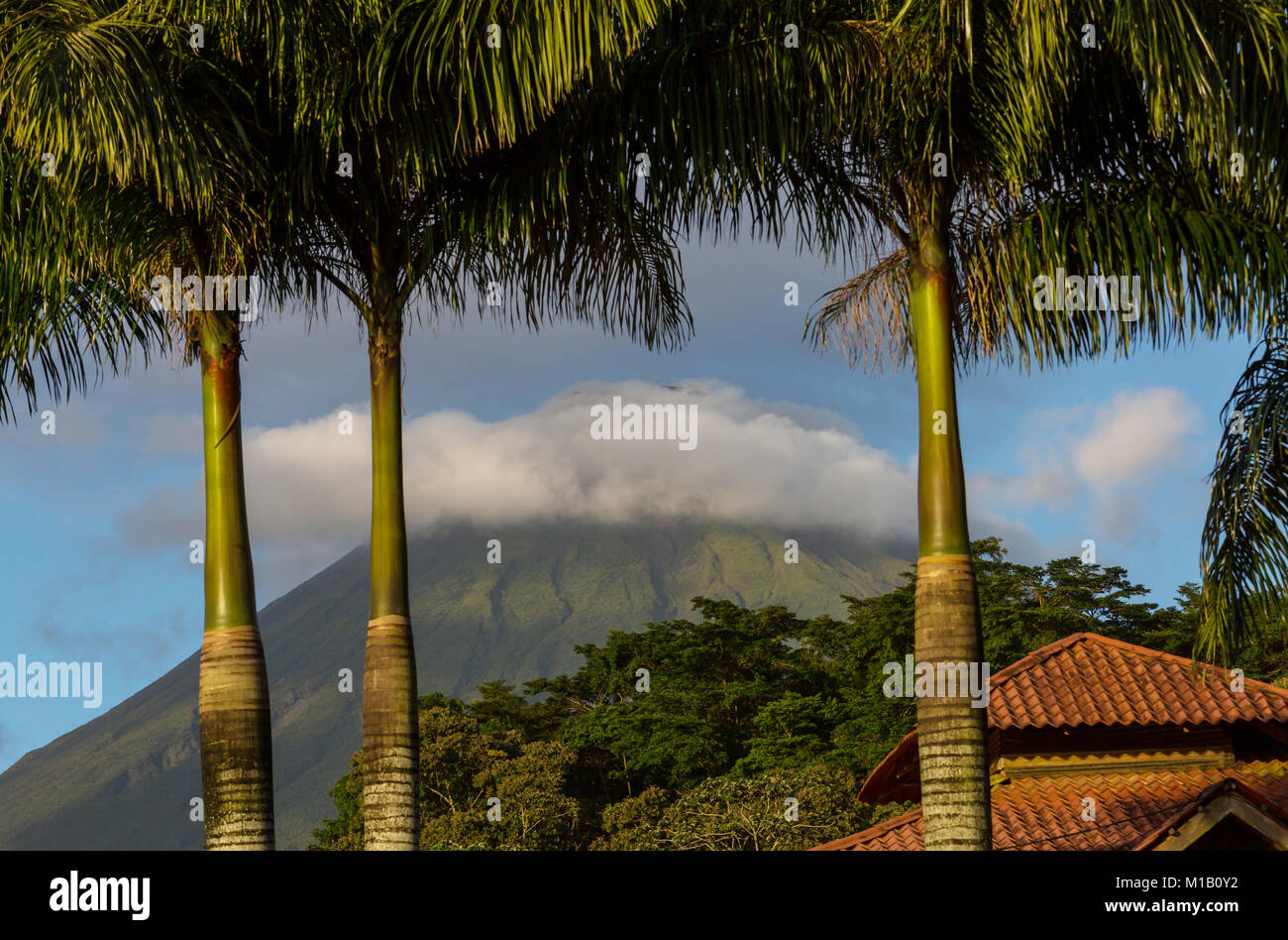 Scenic Arenal volcano in Costa Rica, Central America Stock Photo - Alamy