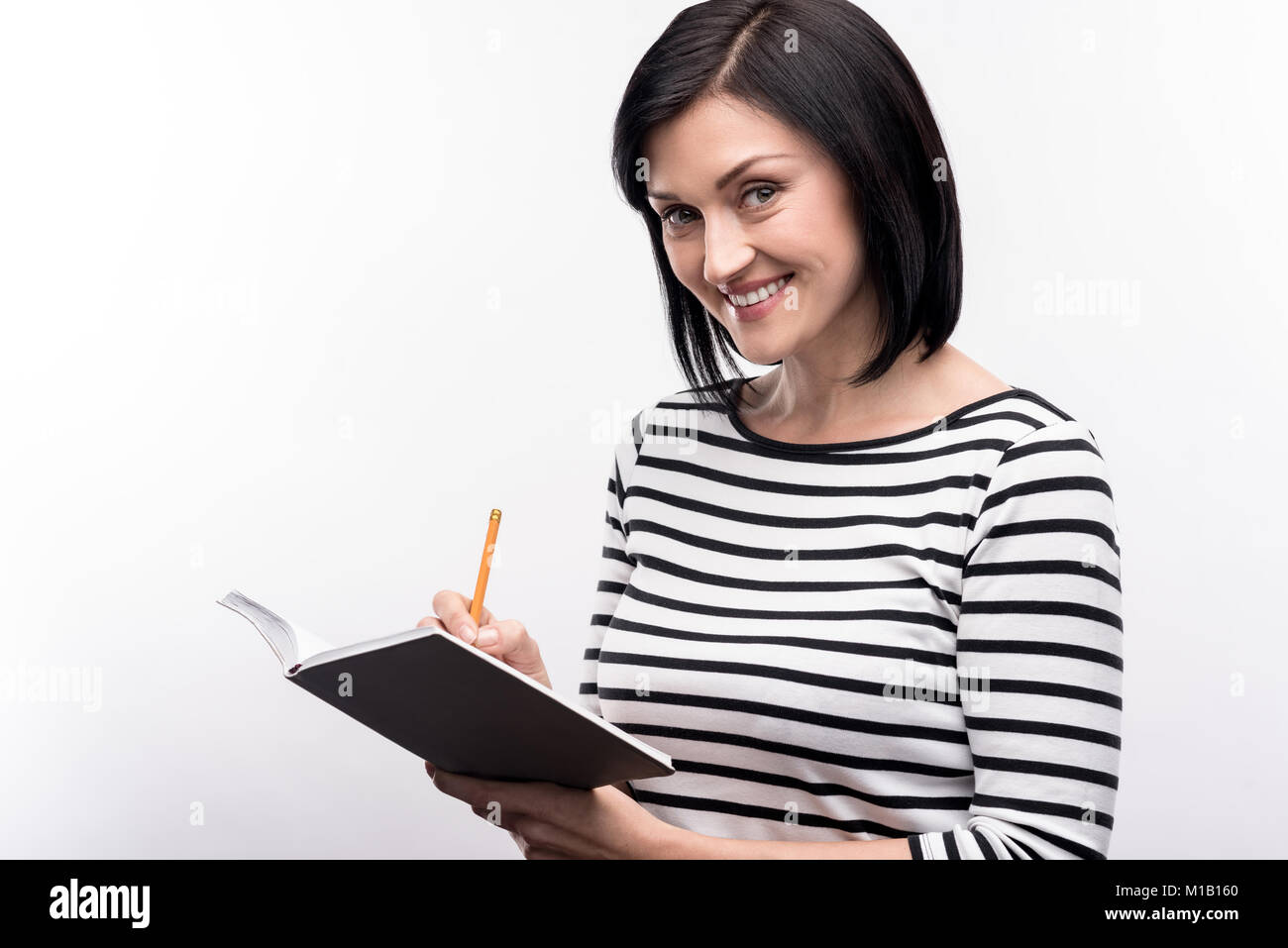 Beautiful woman planner making hi-res stock photography and images - Alamy