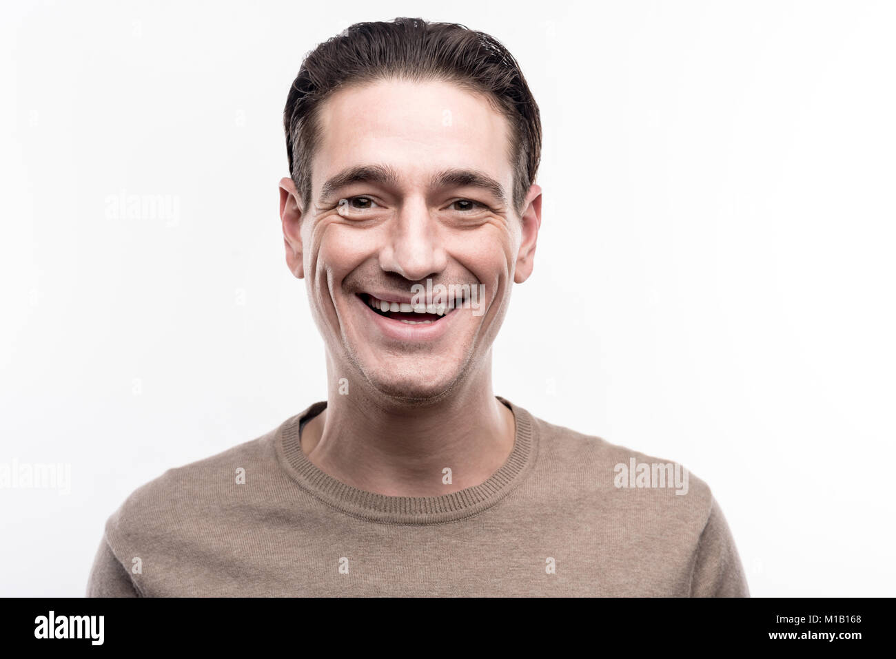 Face middle aged millennial smiling hi-res stock photography and images ...