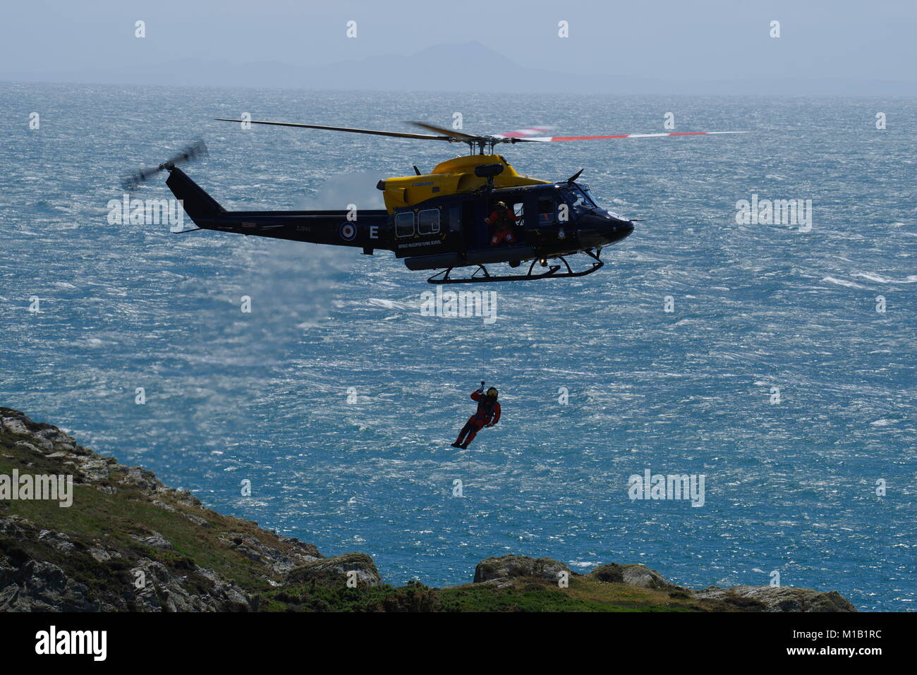 Bell Griffin HT1 Helicopter Stock Photo - Alamy