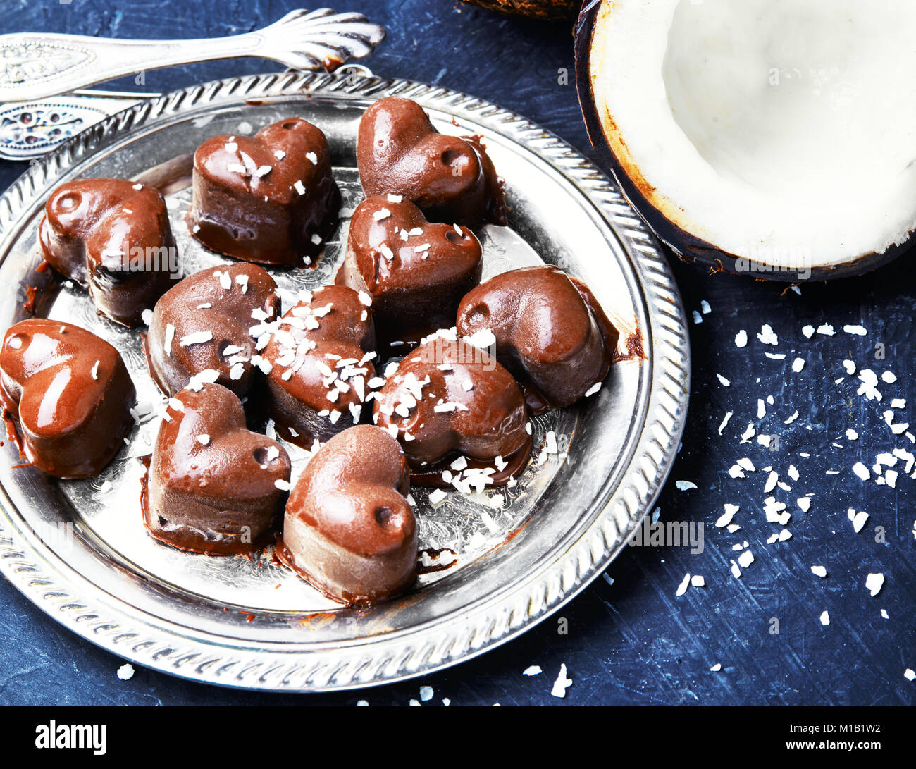 Chocolates bounty hi-res stock photography and images - Alamy