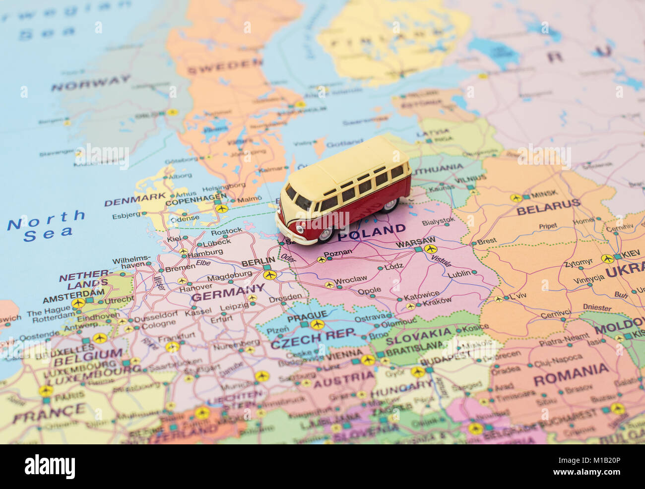 Baltics map hi-res stock photography and images - Alamy
