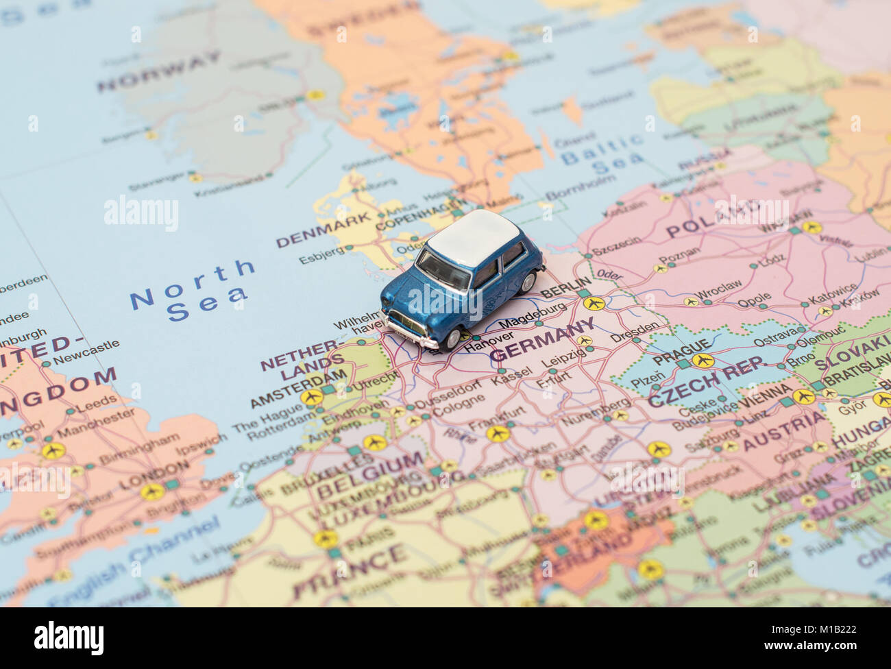 Old style germany map hi-res stock photography and images - Alamy