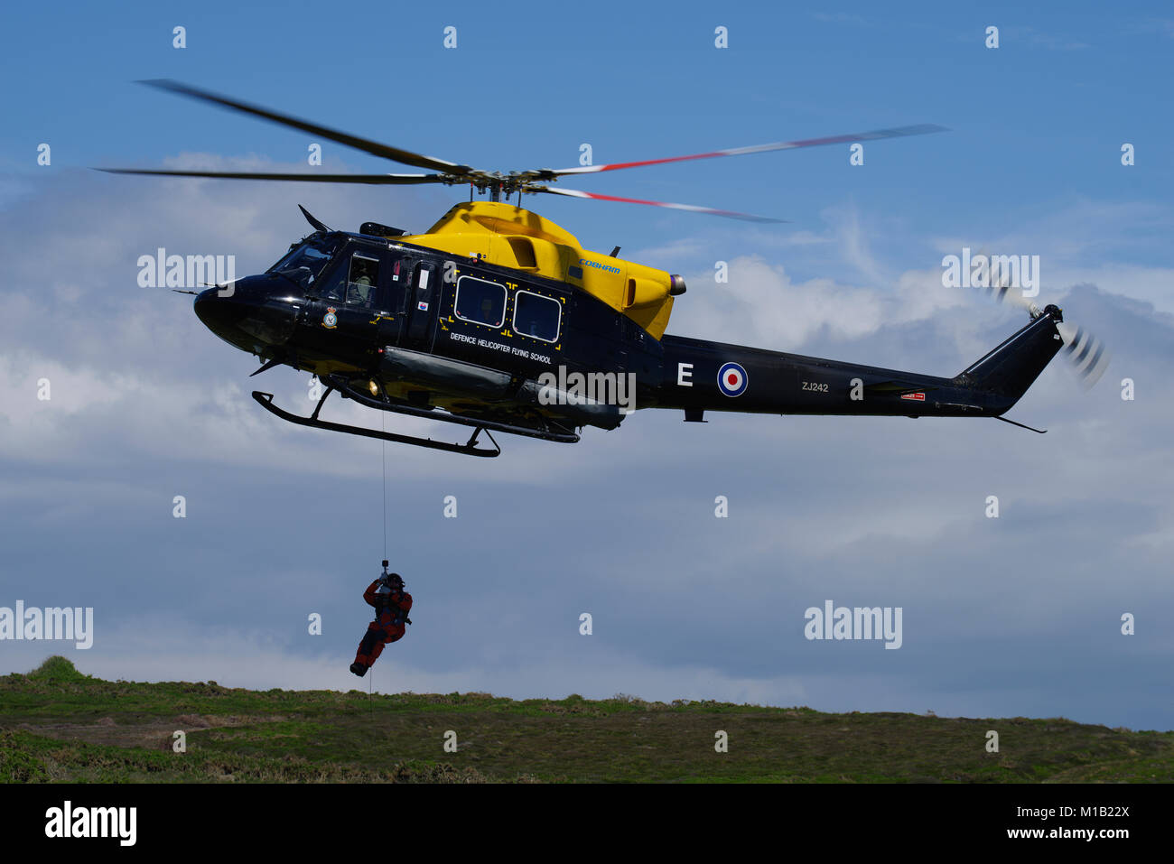 Bell Griffin HT1 Helicopter Stock Photo - Alamy