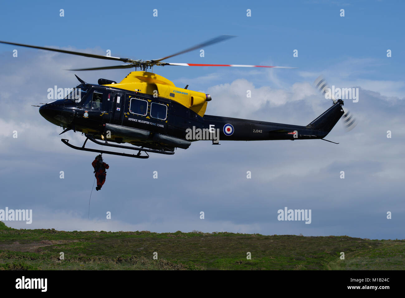 Bell Griffin HT1 Helicopter Stock Photo - Alamy