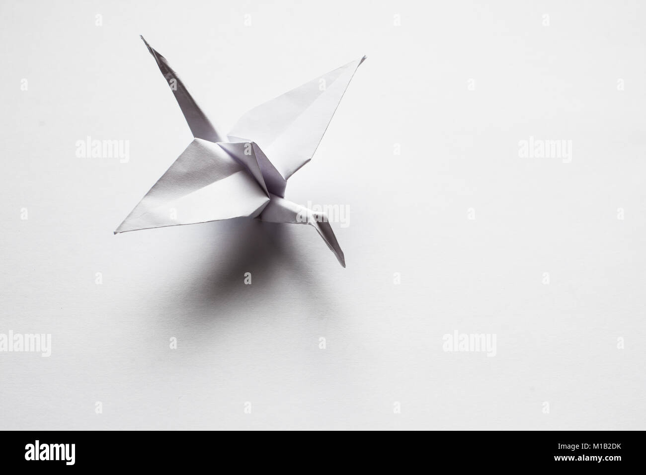 White crane handmade Stock Photo - Alamy