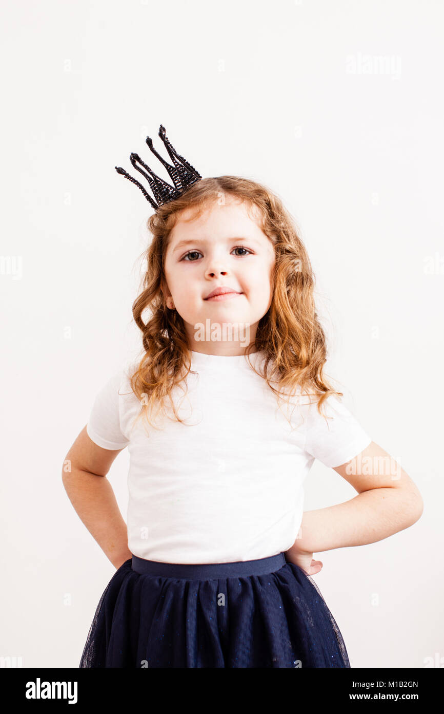 The cute little princess Stock Photo - Alamy
