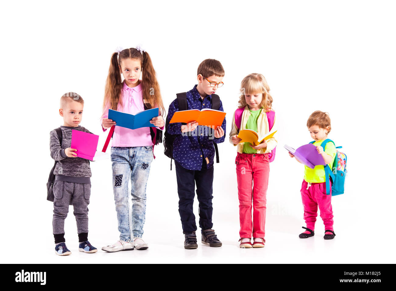 The pupils shares experiences Stock Photo - Alamy