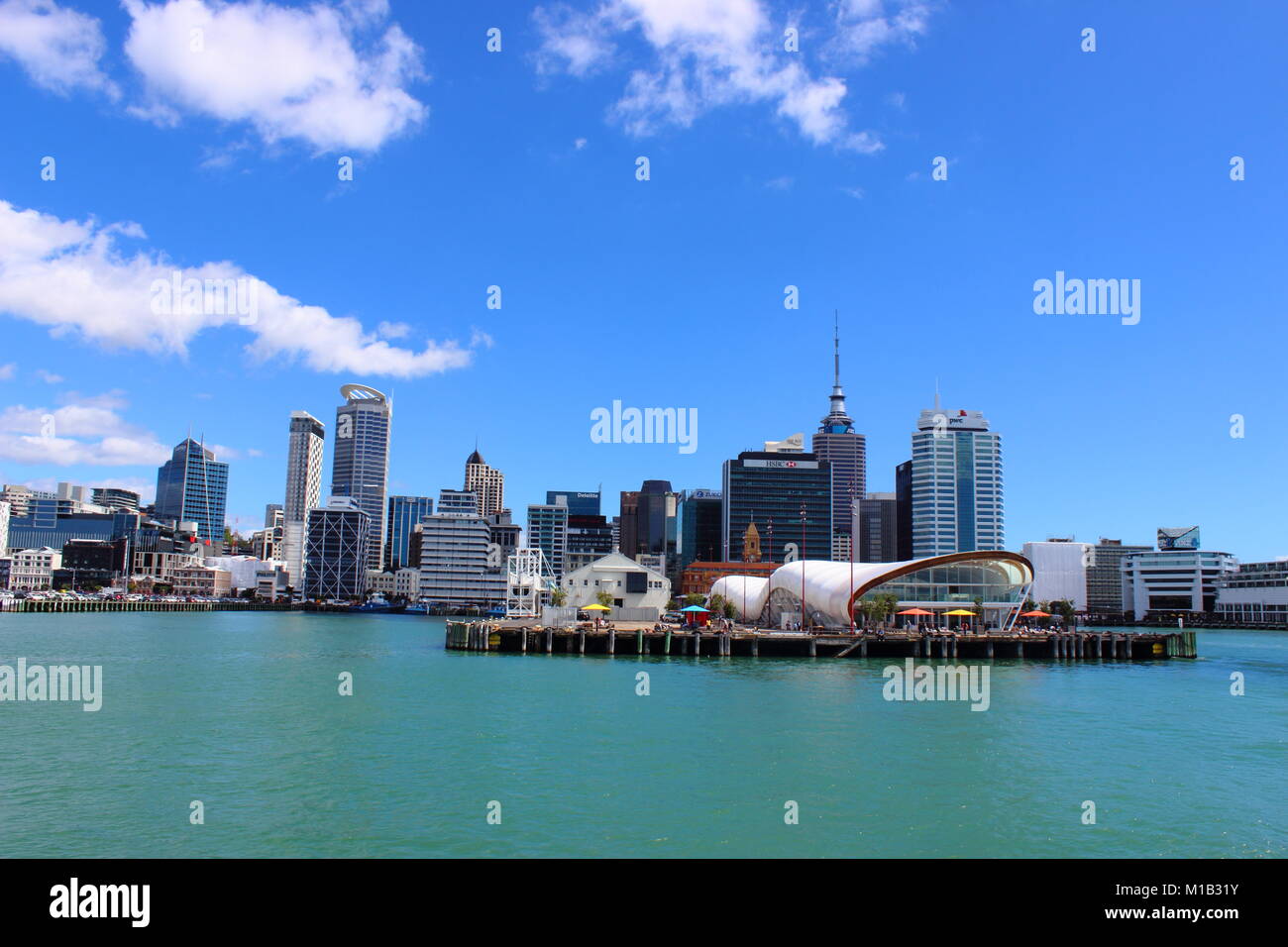 Skyline of Auckland, New Zealand Stock Photo - Alamy