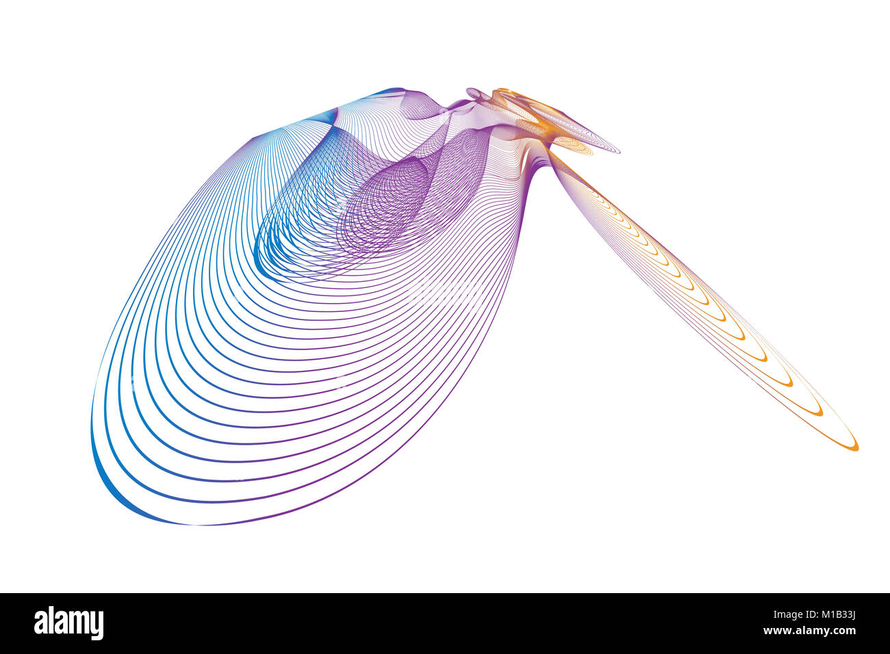 wave lines wavy abstract colorful for brochure and website design on ...