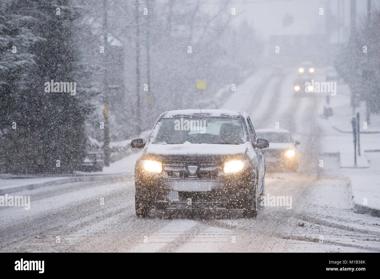 The Scottish Borders has heavy snowfall as parts of Scotland endure ...