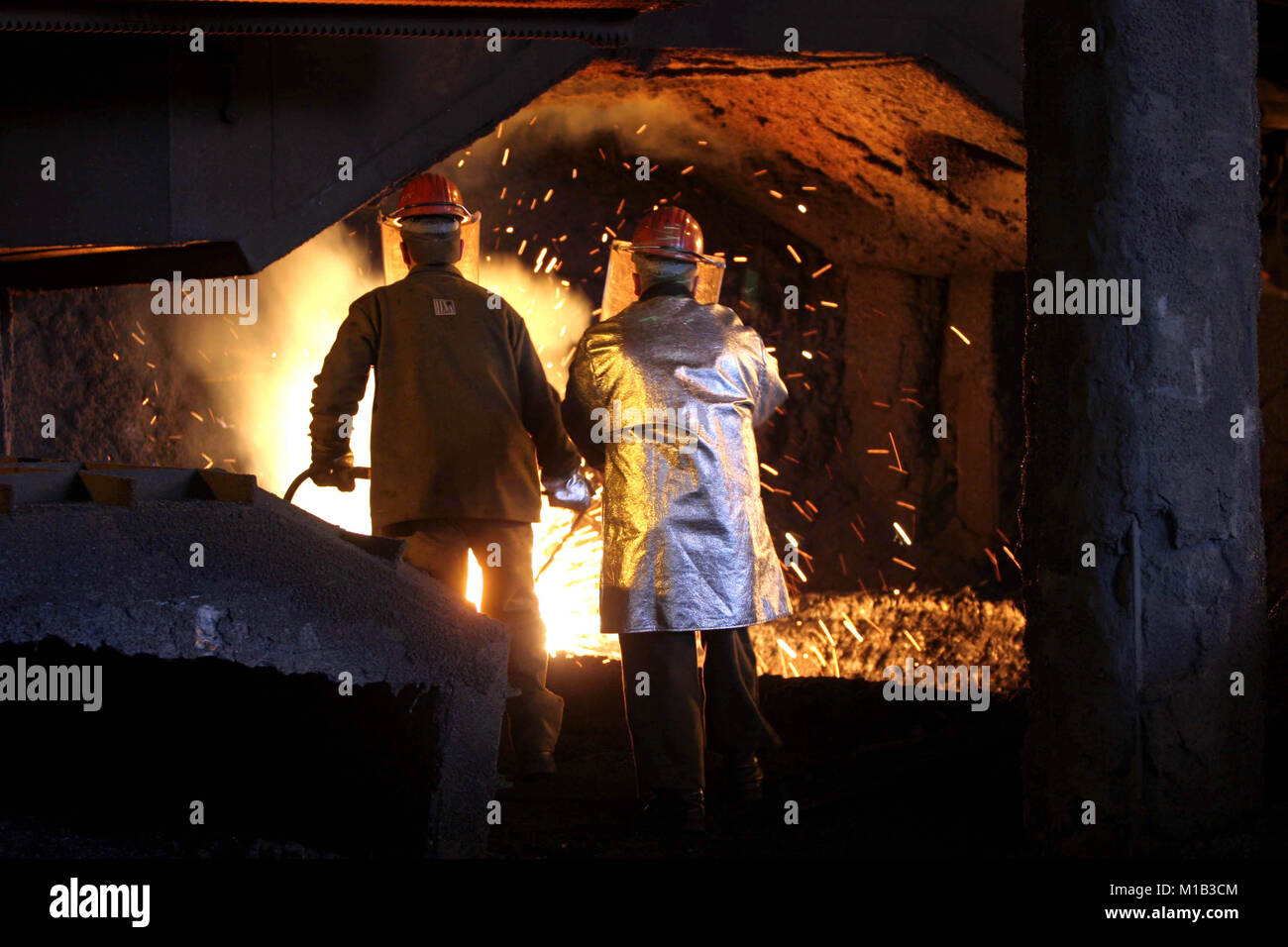 Metallurgical casting waste hi-res stock photography and images - Alamy