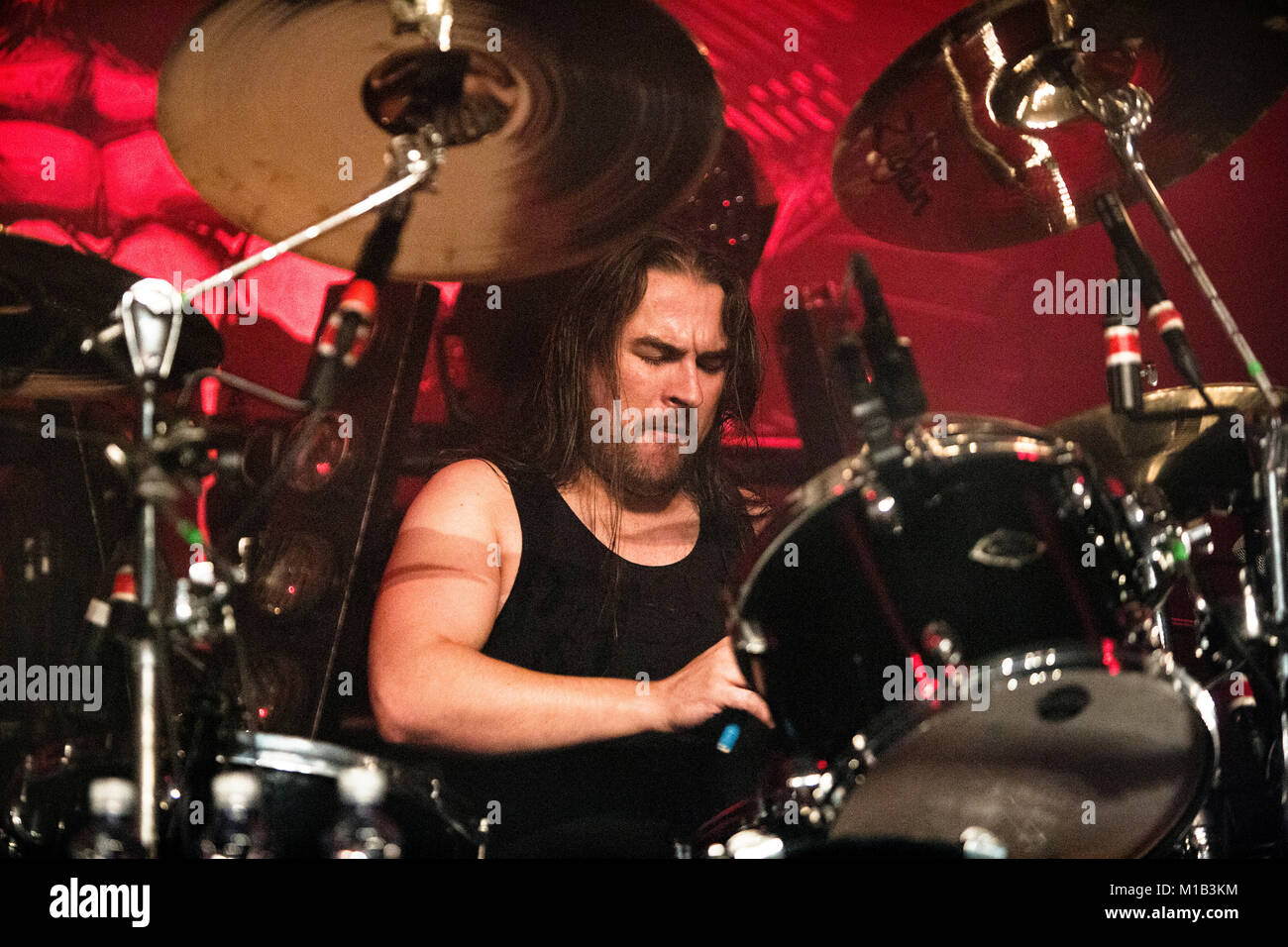 The Australian rock band Airbourne performs a live concert at USF ...
