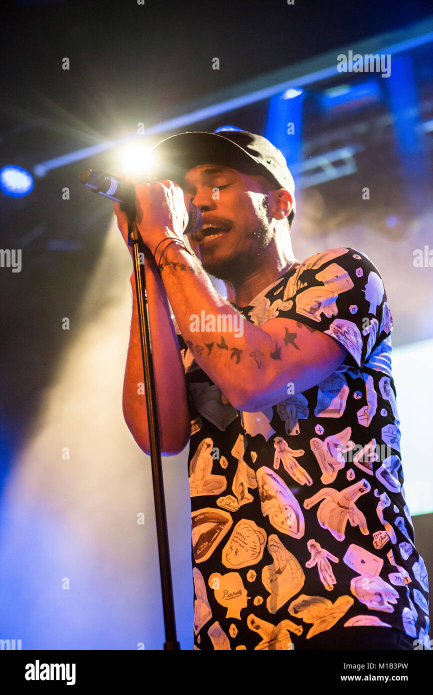 The American rapper, singer and record producer Anderson Paak (stylized ...