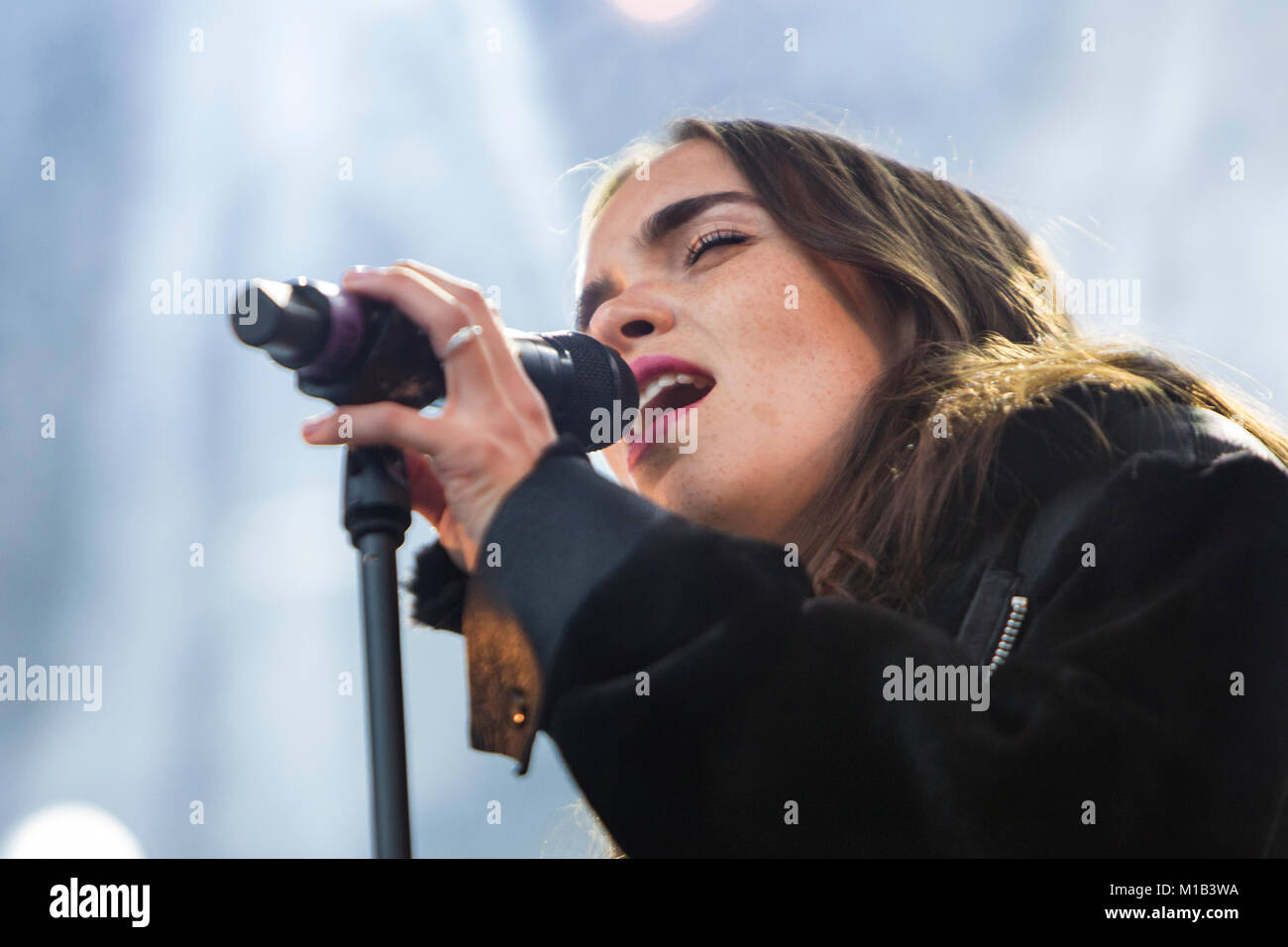 Norway, Uskedal – August 4, 2017. The Norwegian singer, songwriter and ...