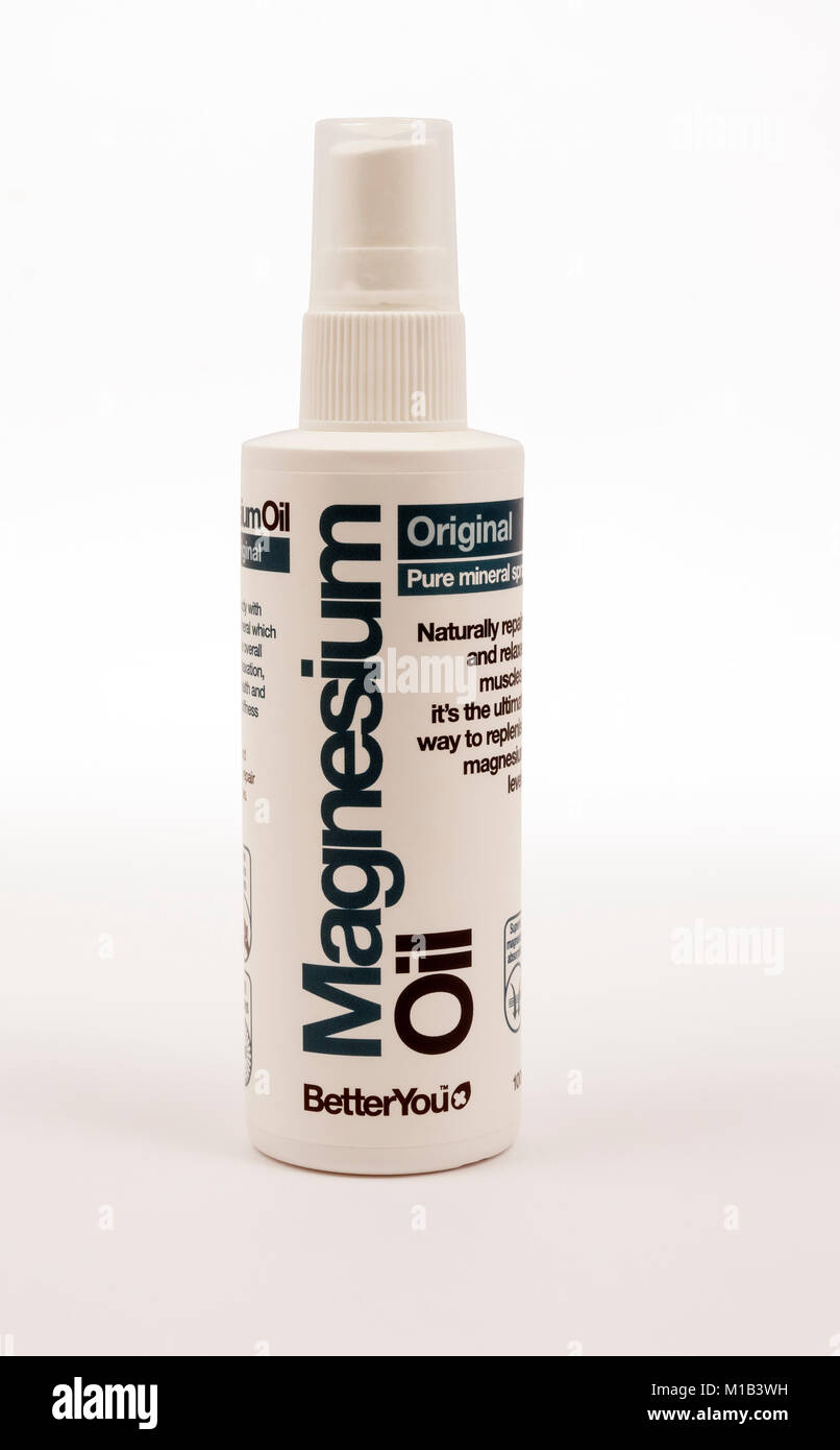 Magnesium oil spray hi-res stock photography and images - Alamy