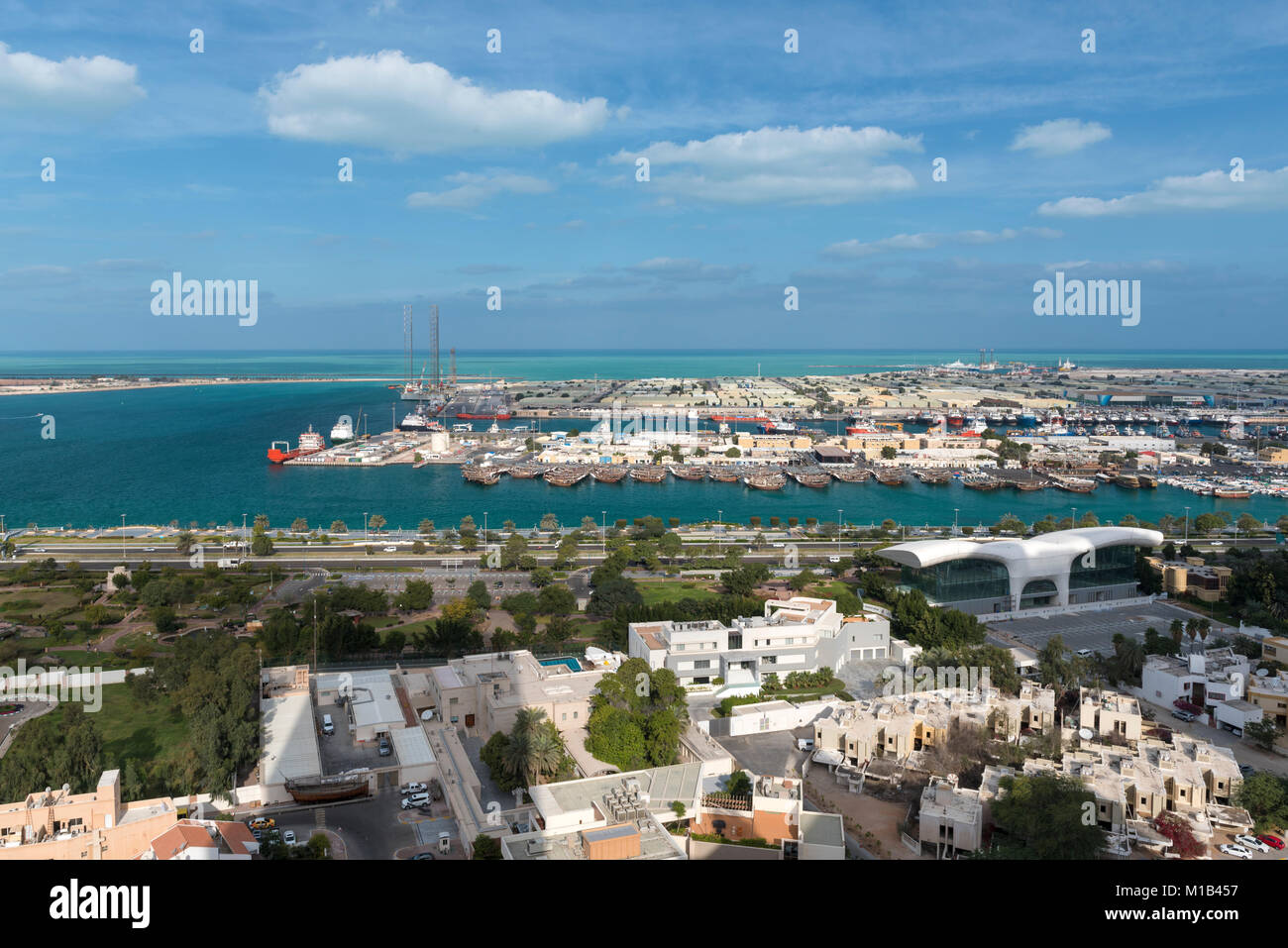 Abu dhabi mina zayed hi-res stock photography and images - Alamy
