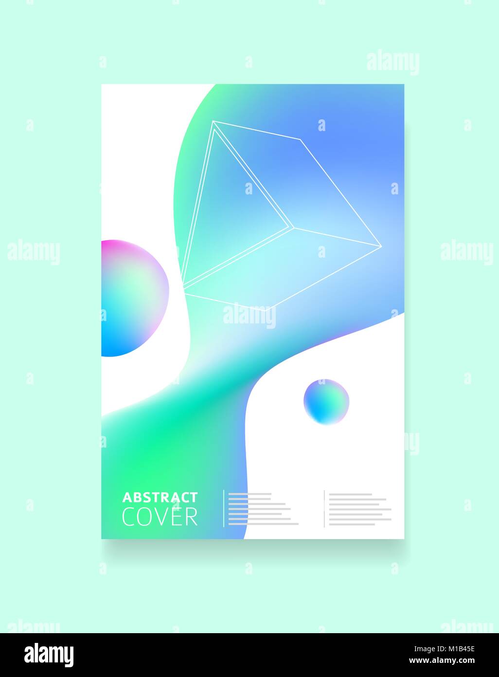 Shapes poster hi-res stock photography and images - Alamy