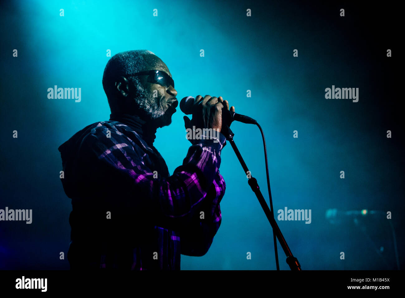 The Ghanaian highlife singer Ata Tak performs a live concert at the ...