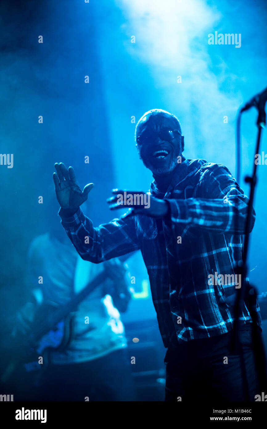 The Ghanaian highlife singer Ata Tak performs a live concert at the ...