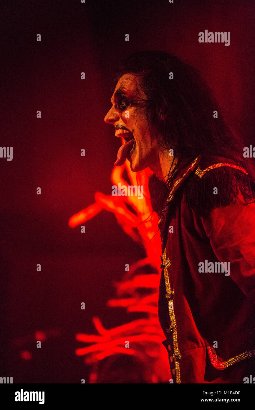 The Swedish heavy metal band Avatar performs a live concert at USF ...