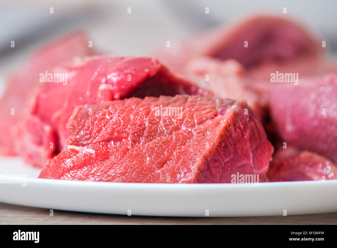 Sliced beef meat hi-res stock photography and images - Alamy