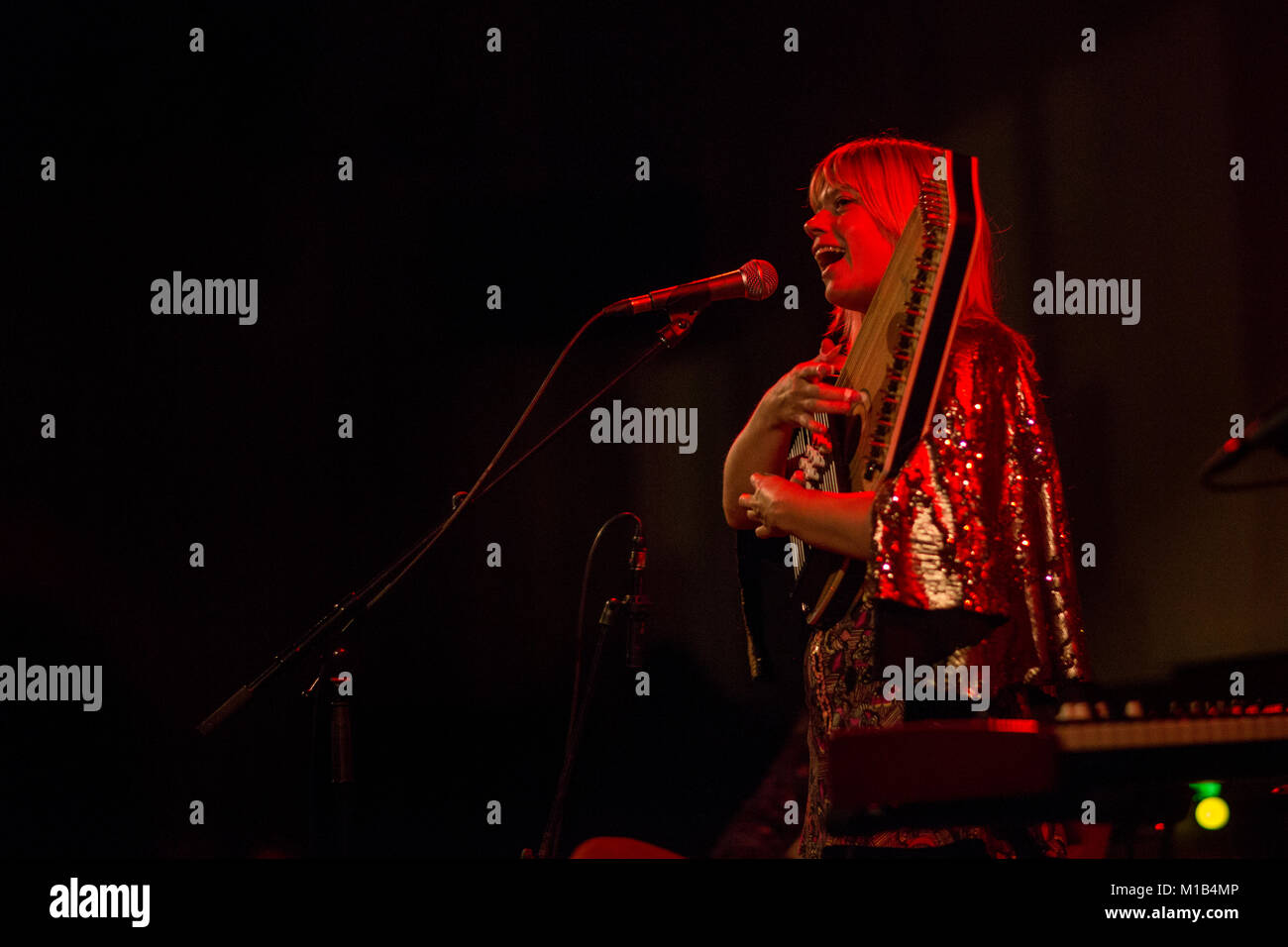 The Canadian singer, songwriter and musician Basia Bulat performs a ...