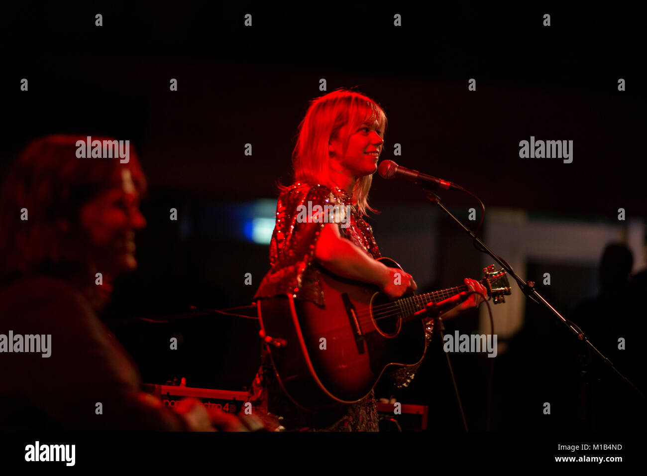The Canadian singer, songwriter and musician Basia Bulat performs a ...