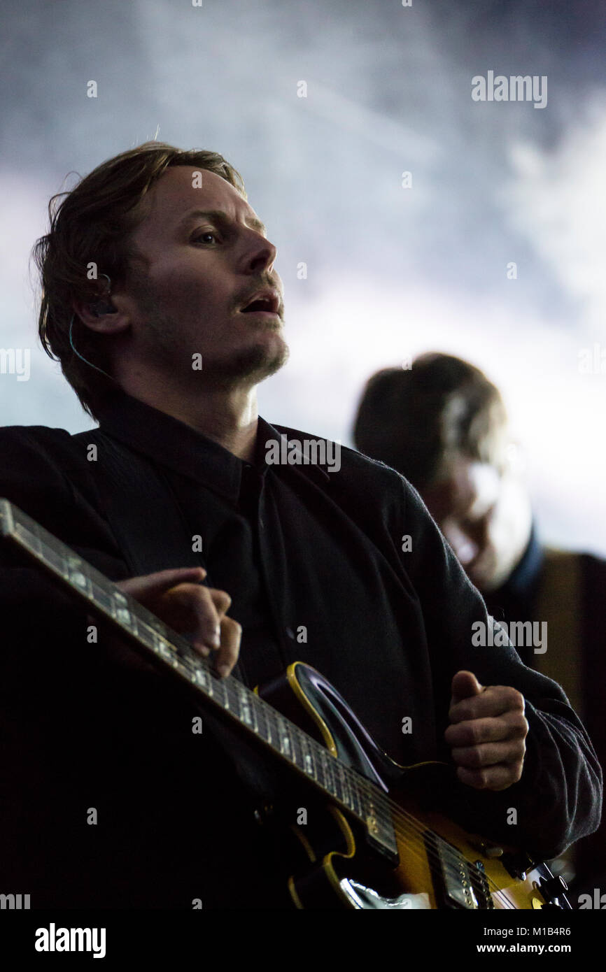The English singer-songwriter and musician Ben Howard performs a live ...