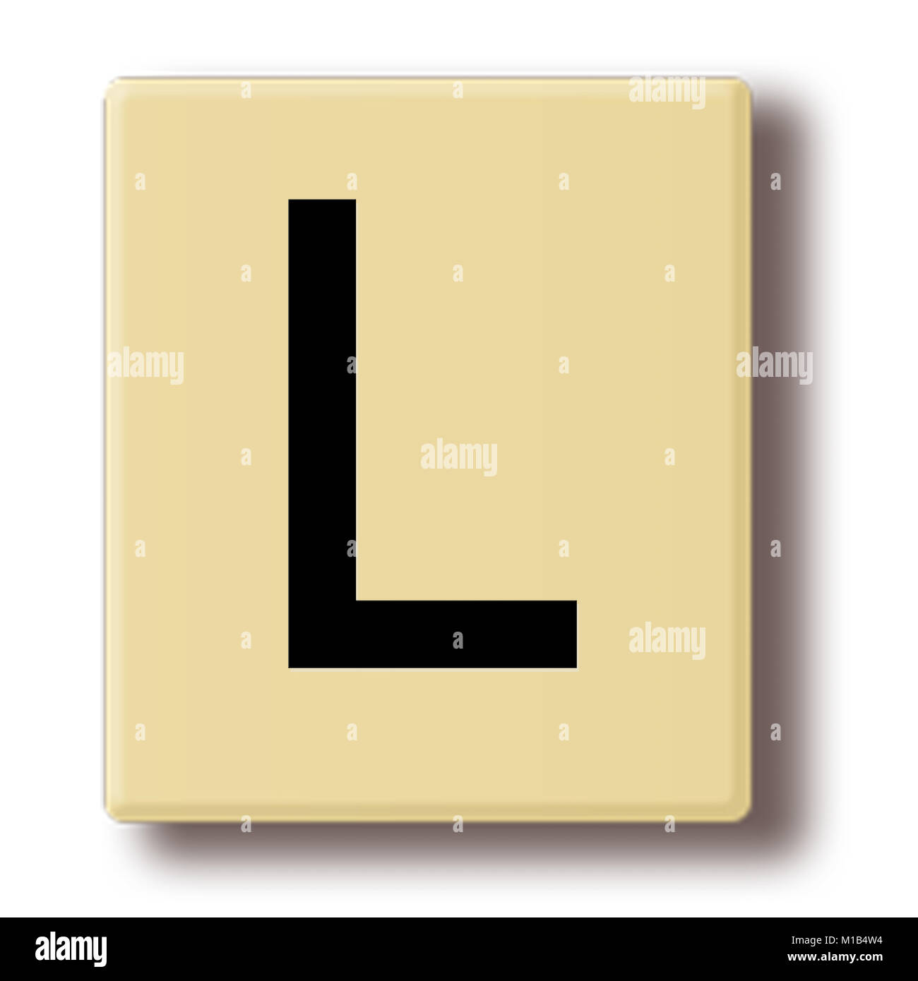 Scrabble tile letter l hi-res stock photography and images - Alamy