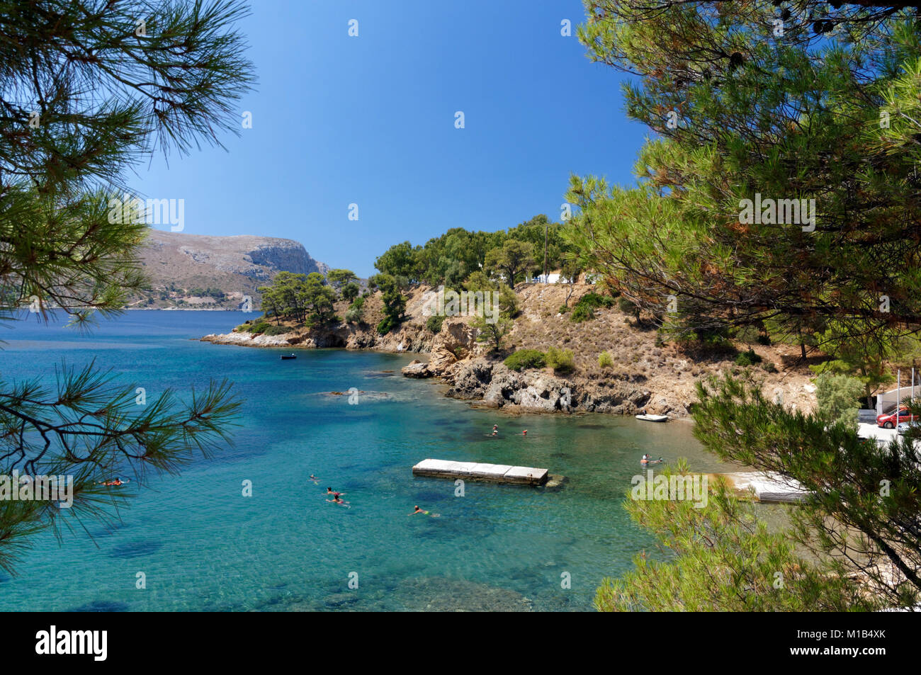 Koukouli Bay, Lakki, Leros Island, Dodecanese Islands, Greece Stock ...