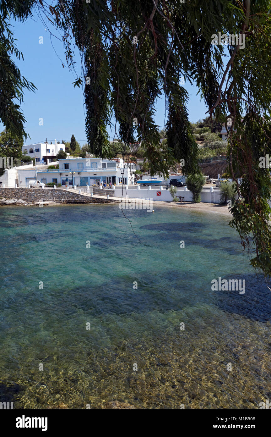 Krithoni Bay, Aghia Marina, Alinta Bay, Leros Island, Dodecanese ...