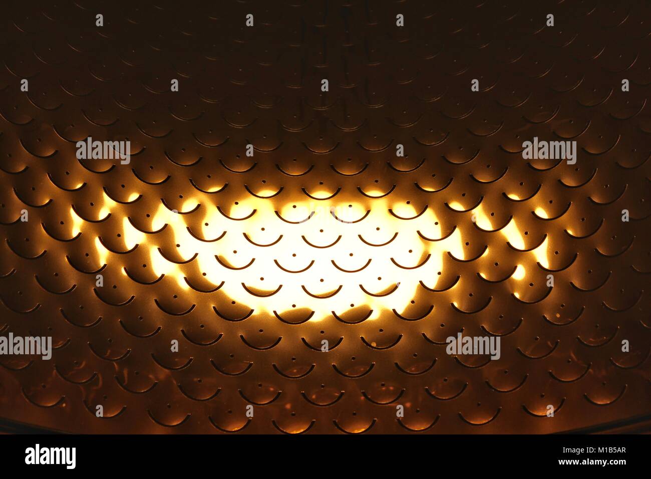 Golden metal lamp texture Stock Photo - Alamy