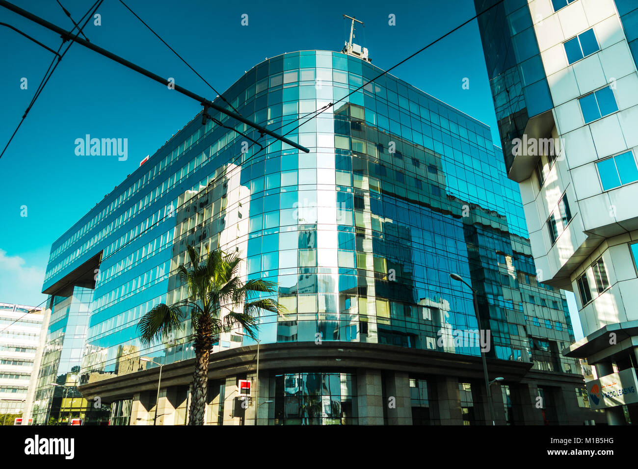 Casablanca financial district hi-res stock photography and images - Alamy