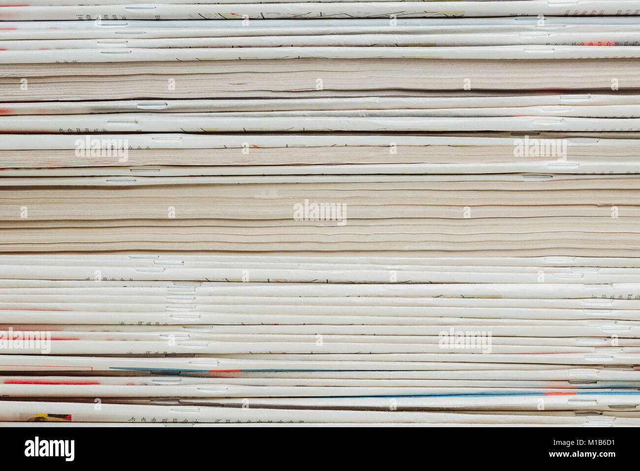 Closeup of newspapers Stock Photo - Alamy