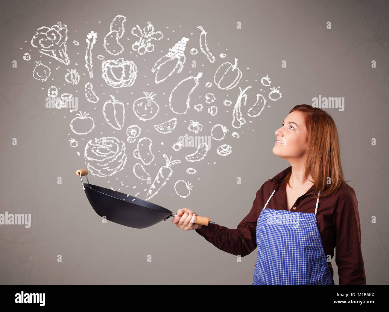 Trough green vegetable hi-res stock photography and images - Alamy