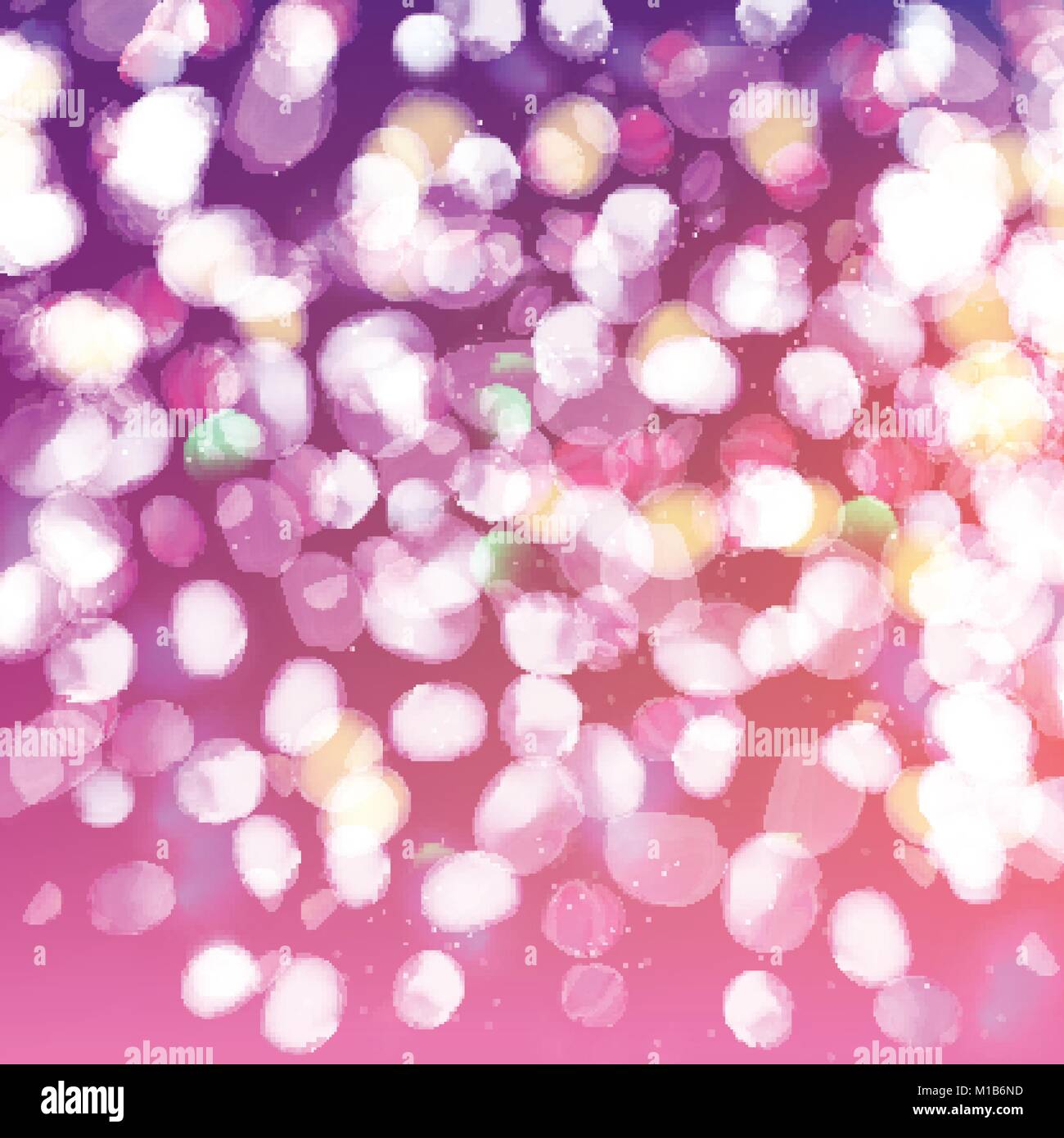 Abstract particle bokeh background Stock Vector Images - Alamy