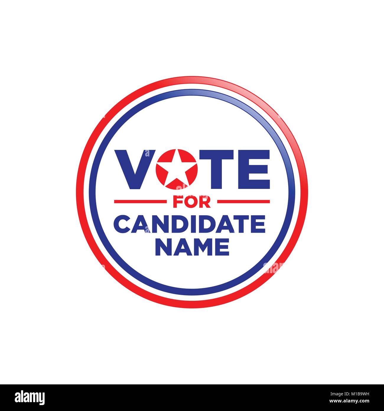 Vote graphic Cut Out Stock Images & Pictures - Alamy