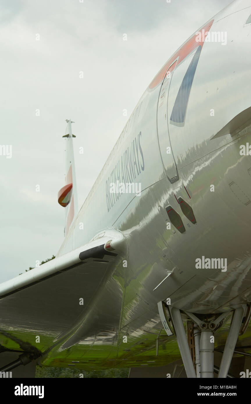 Concorde supersonic jetliner hi-res stock photography and images - Alamy