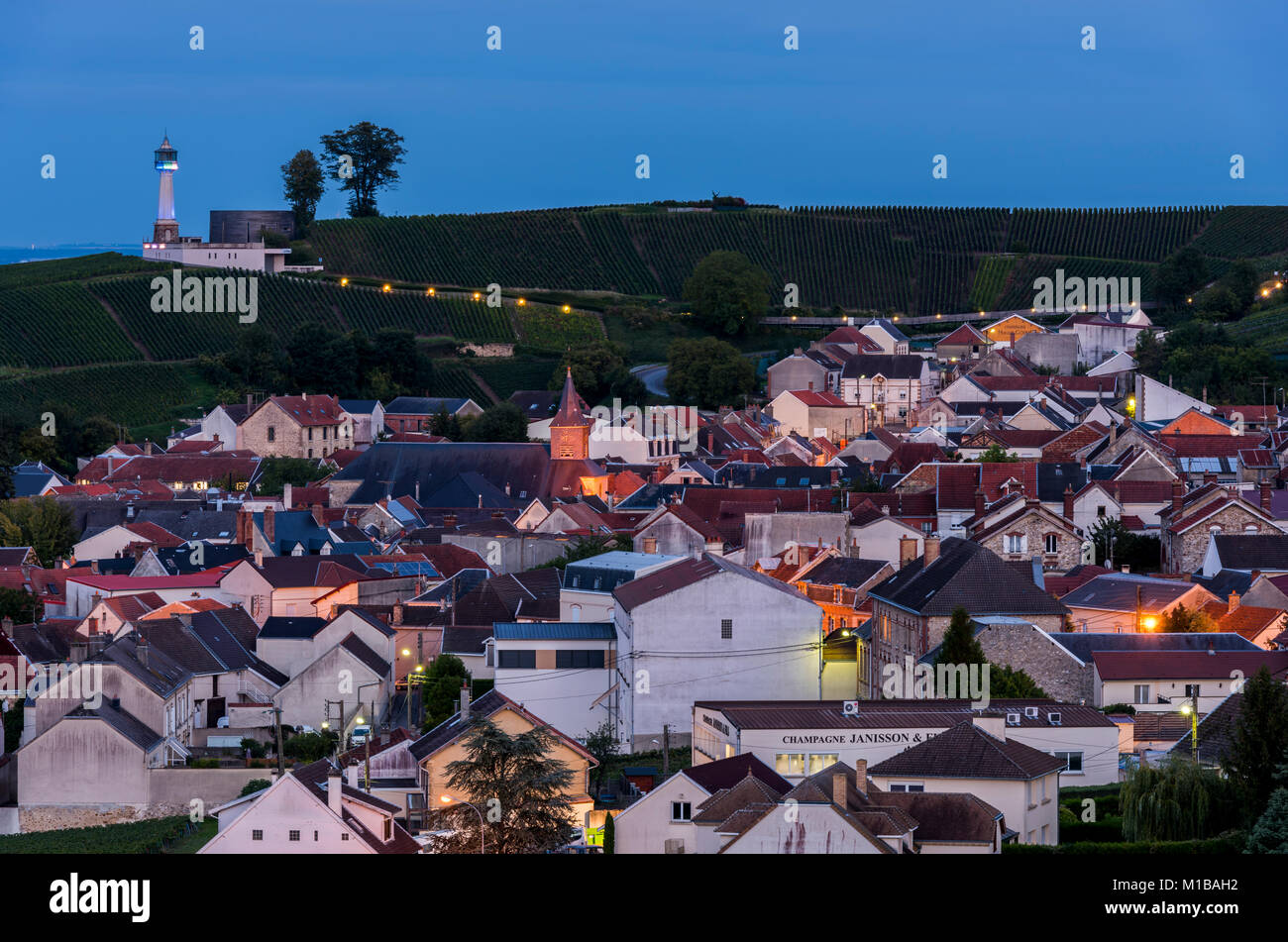 Lighthouse of verzenay in champagne hi-res stock photography and images ...
