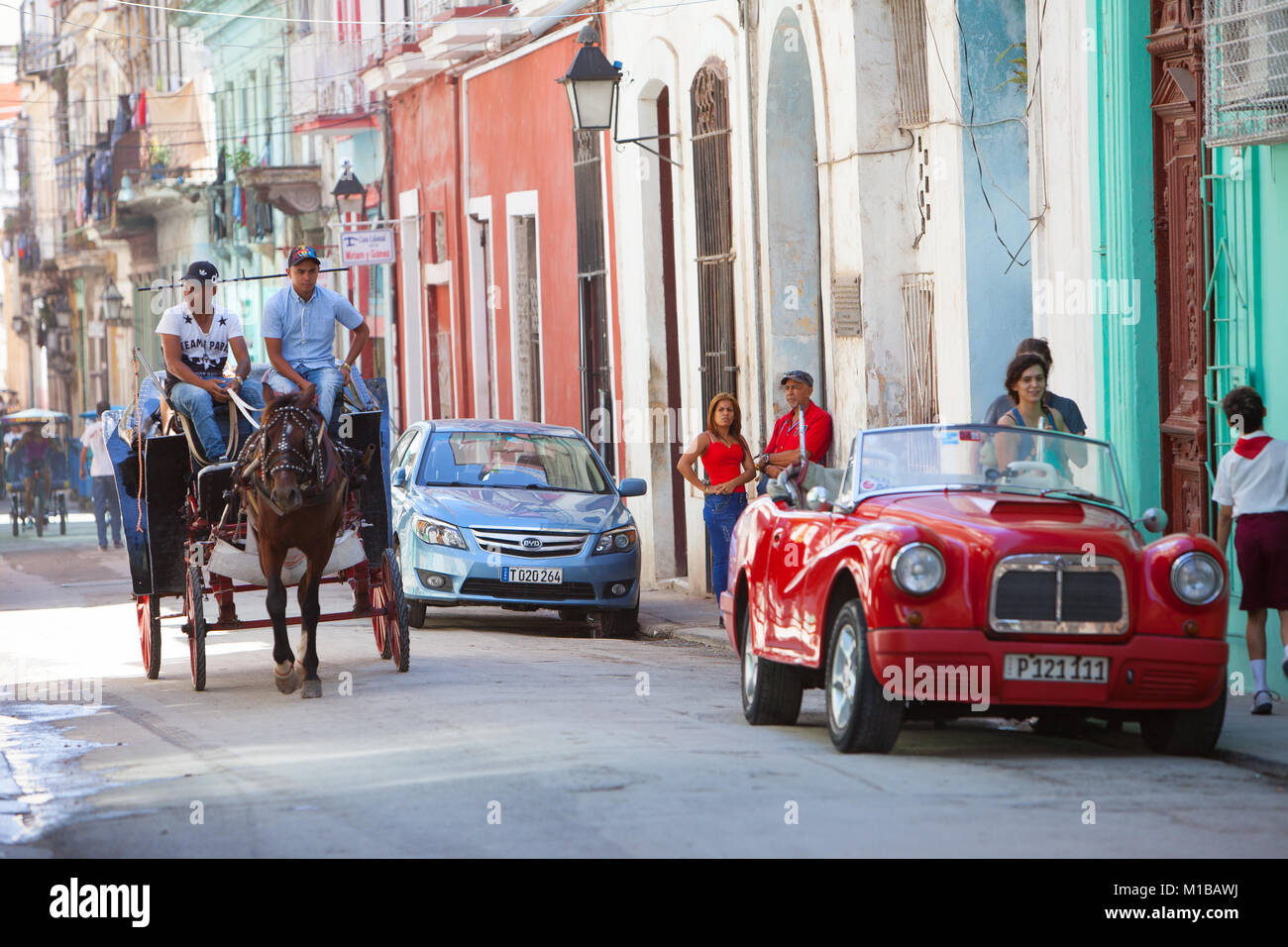Old and New Transportation Stock Photo - Alamy