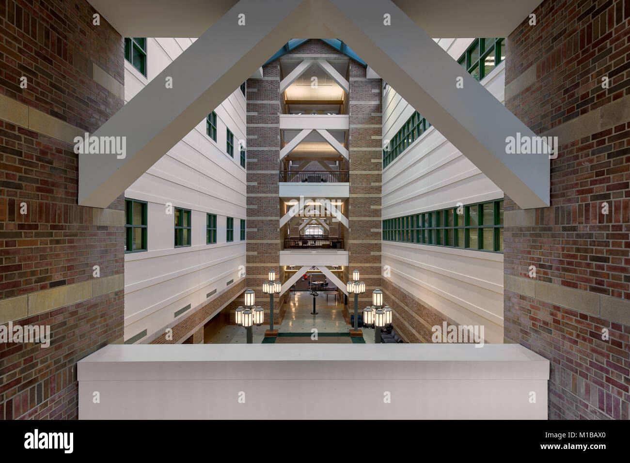 Lobby of the Beckman Institute for Advanced Science and Technology on ...